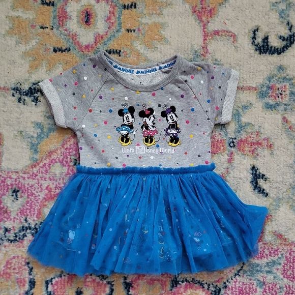Disney | One Pieces | Disney World Mickey And Minnie Mouse Baby Dress ...